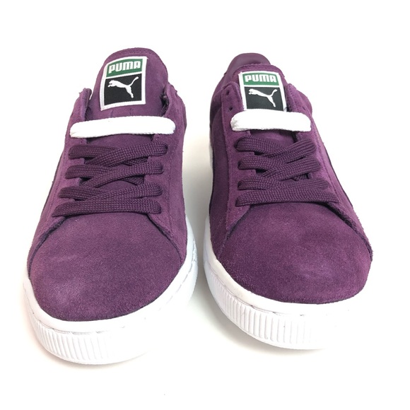 Puma | Shoes | Puma Suede Classic Plus Plum Purple Shoe 35656864 | Poshmark